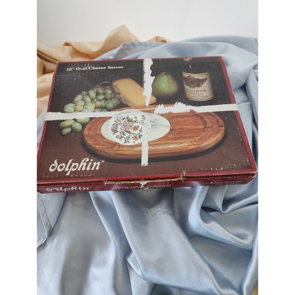 Dolphin | Dining | Dolphin 2 Oval Cheese Server New In Box Never Used ...